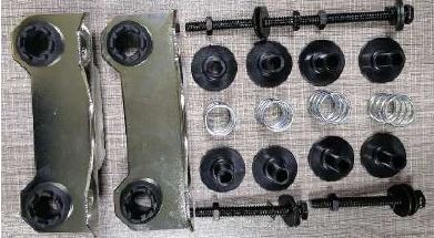 Anti-Vibration-Kit + (AVK+), passend für AIRSPPLS 480C+ schwarz 12V ...